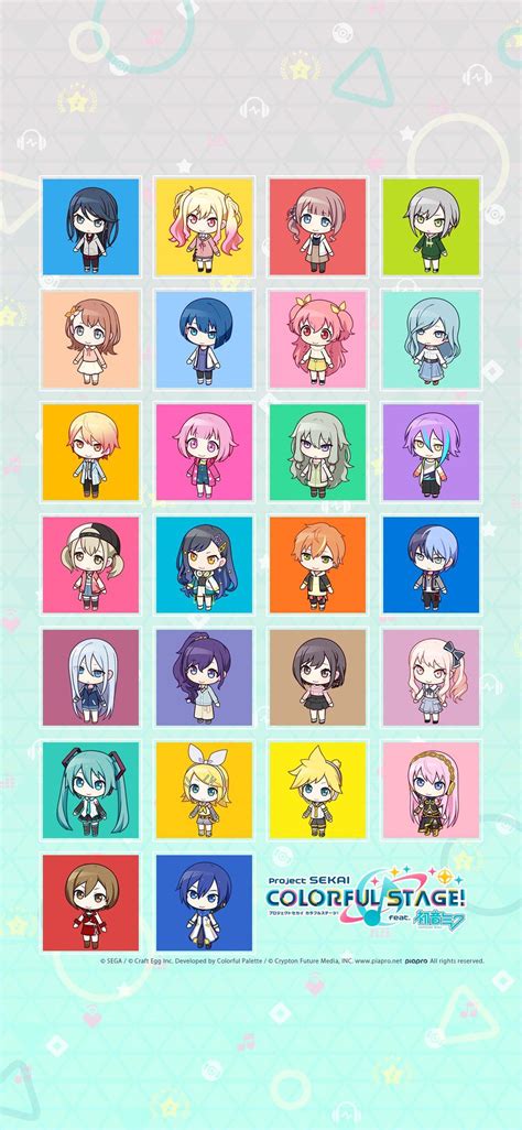 プロジェクトセカイ カラフルステージ！ Feat 初音ミク【プロセカ】 On Twitter オトカドール スマホ壁紙 可愛い壁紙