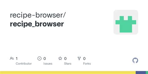 Github Recipe Browser Recipe Browser