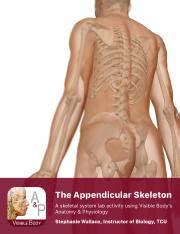 Appendicular Skeleton Lab Manual Pdf PRE LAB EXERCISES When