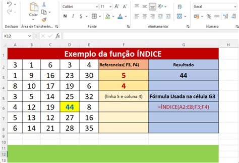 Função ÍNDICE confira exemplos no Excel planilhas e VBA Tudo Excel