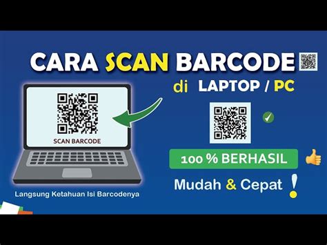 Panduan Lengkap Scan Barcode Wifi Di Laptop Waktubaca