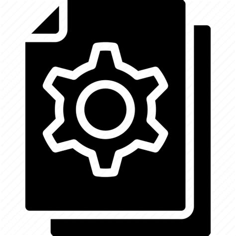 Document Documentation Files Note Options Settings Icon Download