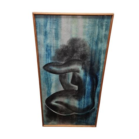 Nude Lady 1950s Acrylic For Sale At Pamono