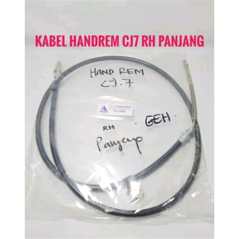 Jual Kabel Handrem Cj7 Kanan Panjang Hand Brake Cable Cj 7 Rh Panjang