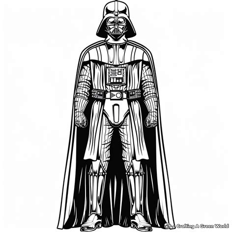 Darth Vader Coloring Pages Free Printable