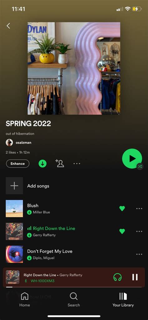 Spotify Enhance Button Sincere Gen