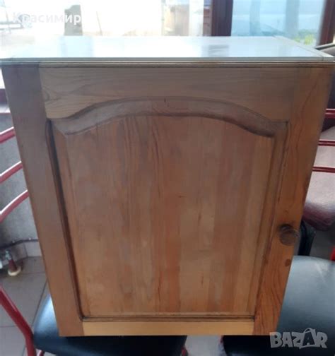 Горен единичен кухненски шкаф от чам с две прегради в Други в гр Видин Id44102199 — Bazar Bg