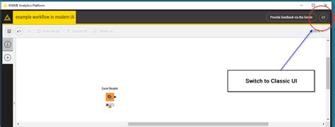 Modern Ui One Minute Improvement Quick Switch To Classic Ui Implemented Fixes Knime