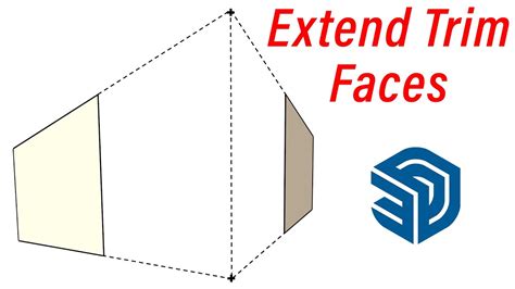 How To Use Extend Trim Faces Sketchup Plugin Youtube