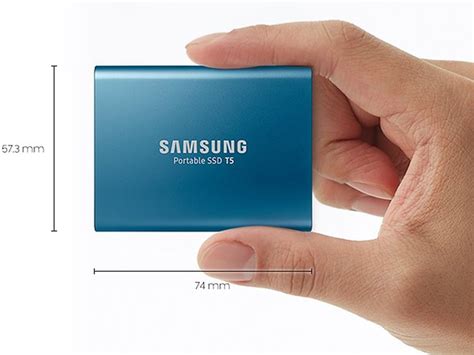Samsung Portable SSD T5 SSD Mungil Super Cepat Dengan Pilihan Kapasitas Hingga 2TB