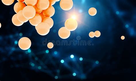 Science Concept With Sphere Model Stock Image Image Of Futuristic Creative 357022877