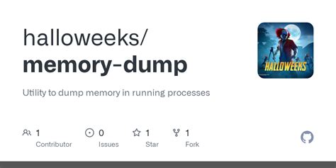 GitHub Halloweeks Memory Dump Utility To Dump Memory In Running Processes