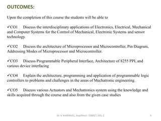 ME8791 Mechatronics UNIT I VK SSM PPT