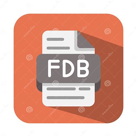 Fdb Document Flat Icons Inspired Material Design File Type Format