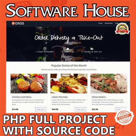 Online Food Ordering System V2 Full Php Project With Source Code Shopee Malaysia
