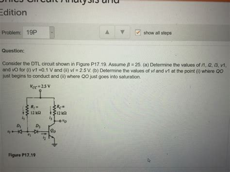 Solved Question Consider The Dtl Circuit Shown In Figure