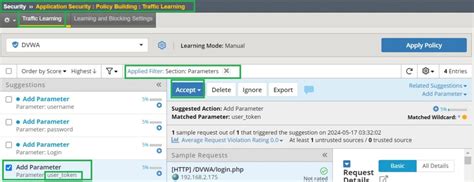 Protection Against Application Dynamic Parameter Tampering