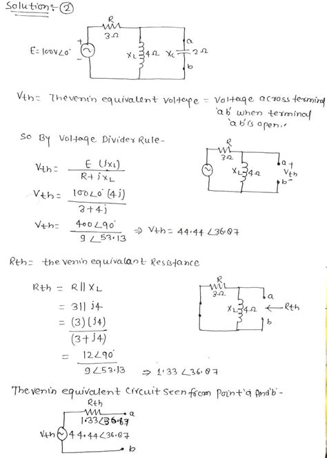 Solved Question 1 Use Superposition Principle To Determine The Voltage Course Hero