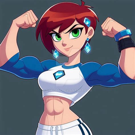 Gwen 10 Flexing By Loki 667 On Deviantart