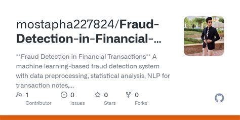 Fraud Detection In Financial Transactions Fraud Detection In Financial Transactions Ipynb At