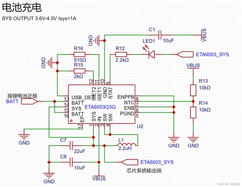 Eta6003q3q锂电池充电芯片 Csdn博客