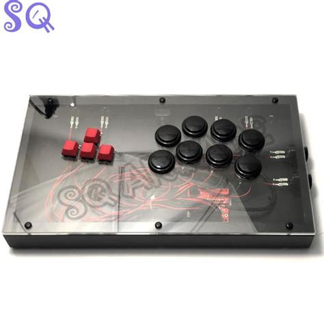 Jual Fight Stick Controller Mixbox Sanwa Obsf Button Support Pc Tran