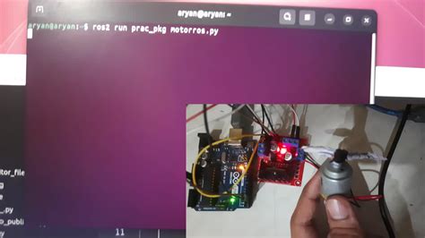 Video Aryan Jagushte On Linkedin Ros2 Arduino Ros Robotics