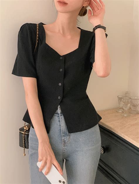 베니토 7천장돌파여리넥라인💗 Made 리썸 블라우스 여름데일리하객룩오피스룩반팔긴팔여름블라우스여름하객룩반팔블라우스