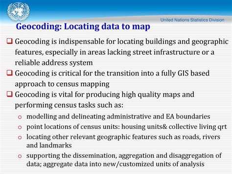 Use Of Geospatial Information In Support Of Census Operations Ppt