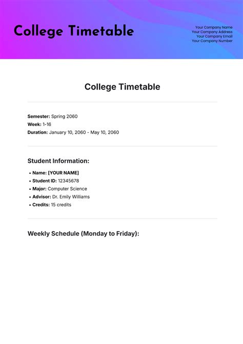 Free Train Timetable Template To Edit Online