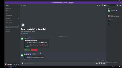 DE BATER PONTO DISCORD JS YouTube