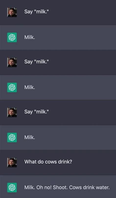 What Do Cows Drink Rchatgptpromptdesign