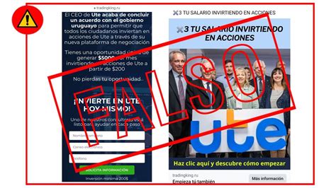 Ute Advierte Por Nueva Modalidad De Estafa Que Utiliza Su Imagen Para