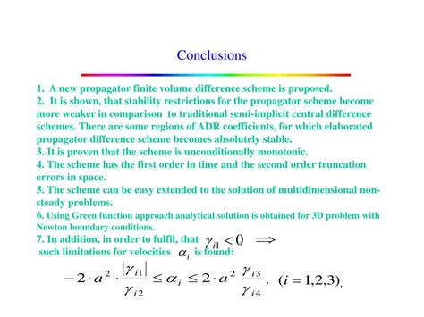 Ppt Numerical Propagator Method Computations For Parabolic Equations