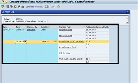 SAP PM Time Zone Functionality SAP Community