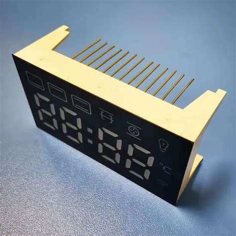 Ultra Bright Red 7 Segment Led Display 4 Digit Common Anode For Digital Gas Cooker Control 7