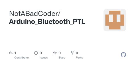 GitHub NotABadCoder Arduino Bluetooth PTL
