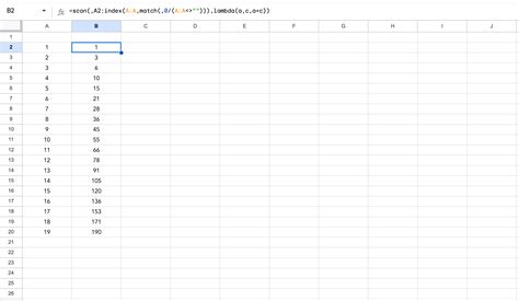 How To Do Cumulative Sum In Google Sheets With Arrayformula Stack