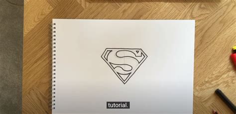 Easy To Draw Superman Logo How To Draw Superman Logo Easy