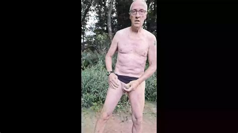 Gay Grandpa Exhibitonist Public Outdoor Cruising Cumshot Sexshow XHamster
