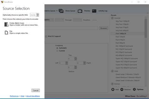 Handbrake Review 2020 Best Free Open Source Video Encoder Leawo