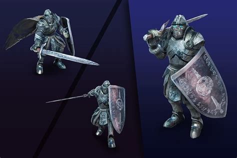 3d Model Stylized Skeleton Knight Vr Ar Low Poly Cgtrader