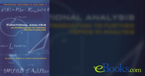 Functional Analysis By Elias M Stein Ebook