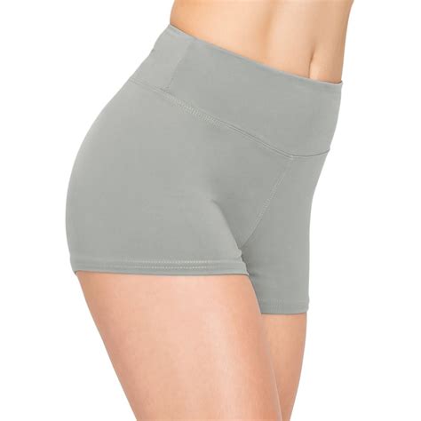 Always Womens Premium Super Soft Spandex Shorts Grey S