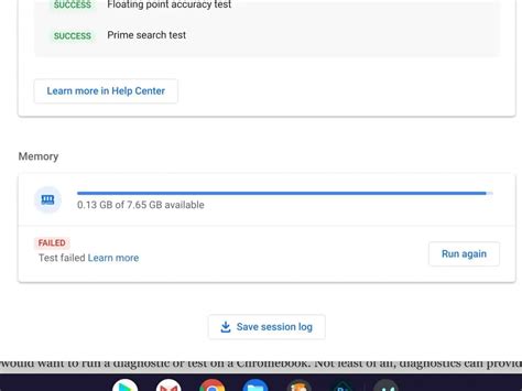 How To Check Your Chromebook Health With Built In Diagnostics