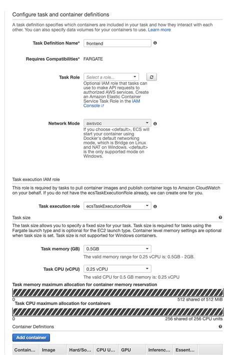 your aws elastic container service tutorial