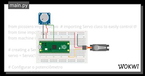 Raspberry Pi Pico Servo Min Mid And Max Picozero Copy Senai Wokwi