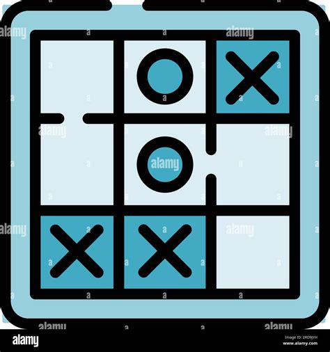 Logical Game Icon Outline Vector Logic Activity Task Puzzle Color