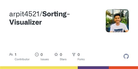 github arpit4521 sorting visualizer