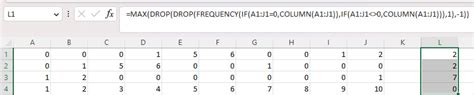 Calculate Current Streak In Excel Row With Conditions Stack Overflow